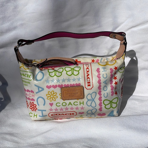 Coach | Bags | Coach Vinyl Purse | Poshmark